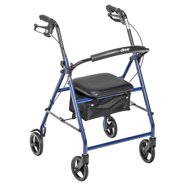 Drive Medical Clever Lite Walker Rollator, Junior, 5" Wheels, Flame ...