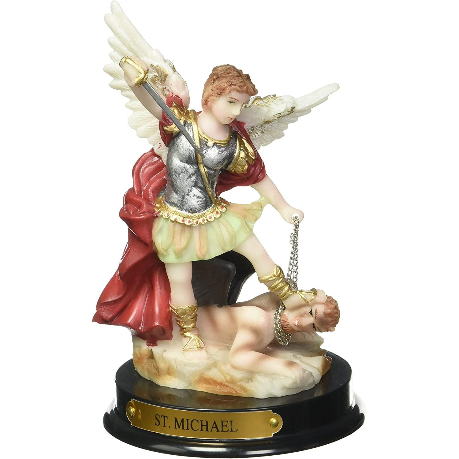 5-Inch Saint Michael the Archangel Holy Figurine - Walmart.com