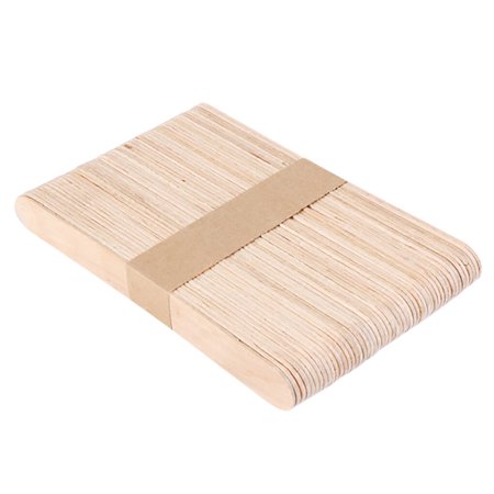 100 Pieces Wood Wax Sticks Salon Hand Foot Necessities Replacement Hand ...