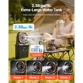Misting Fan, More than 2700RPM Motor Mister Fan, Mister Cooling Fans ...