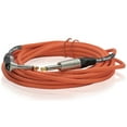Guitar Cords (4 Pack) Right Angle Instrument Cable by Fat Toad 20FT 1/4 ...