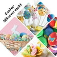 Easter Silicone Molds, Easter Egg Mold & Rabbit Bunny Mini Silicone ...