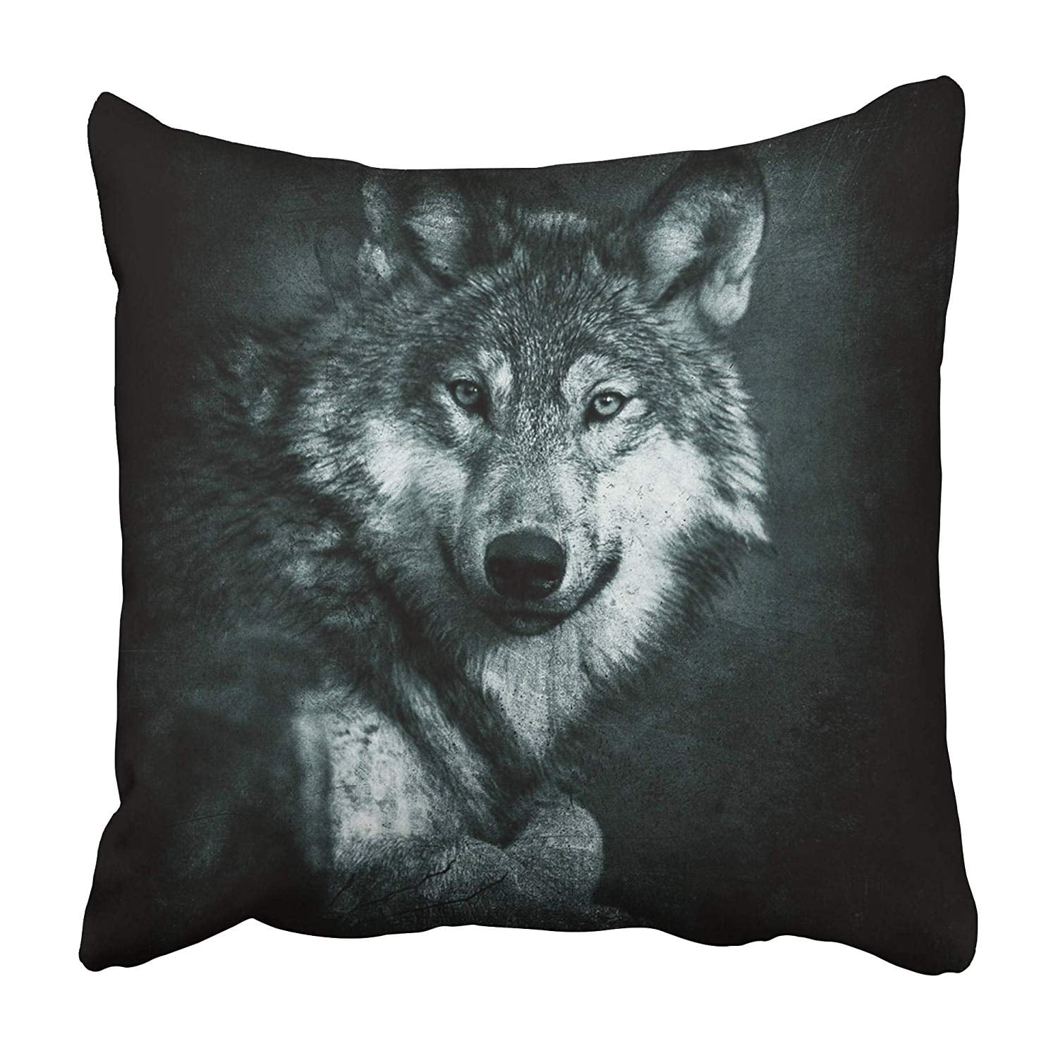 ARHOME Creepy 3D of Scary Ghost Wolf in The Dark Horror Mixed Media ...