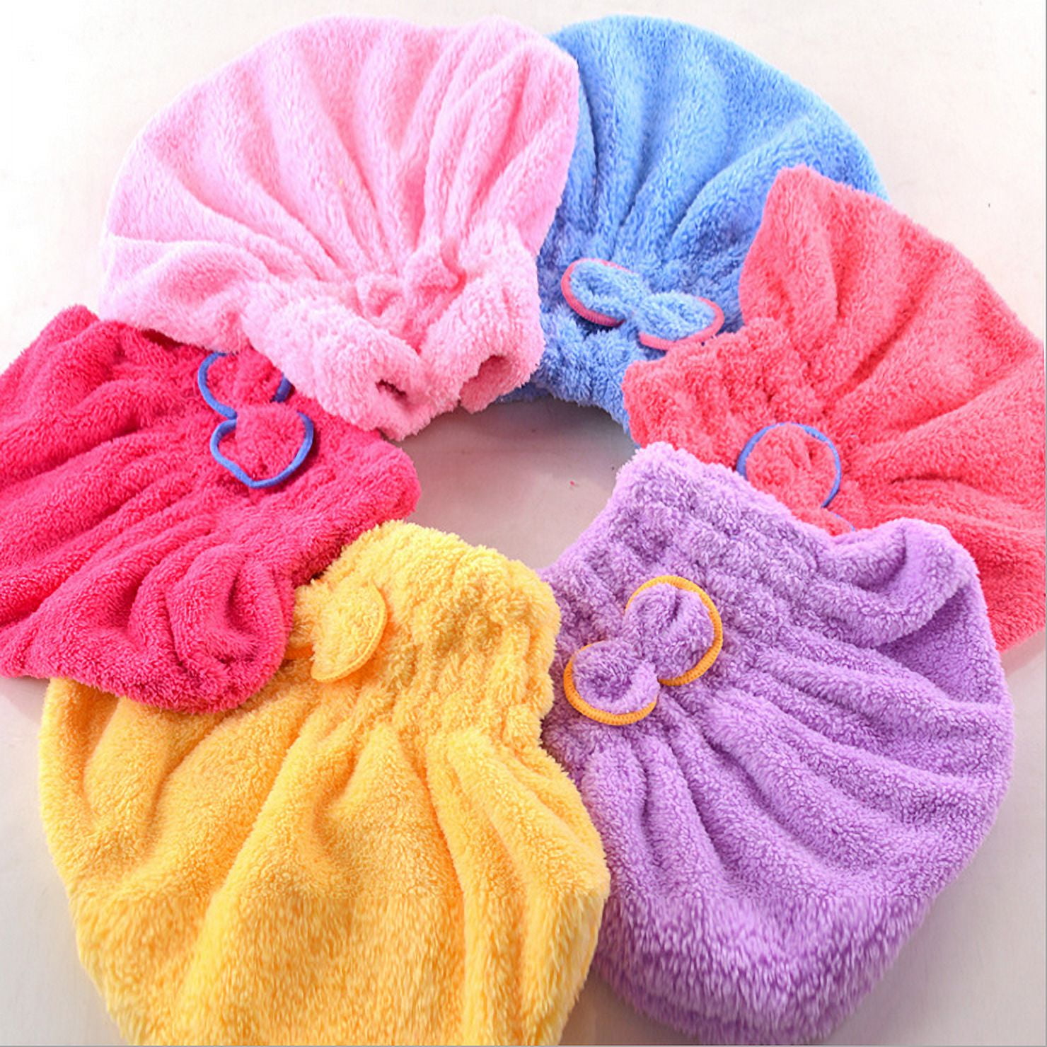 Click here for Yuehao Towel Textile Microfiber Hair Turban Quickl... prices