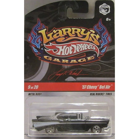 Hot Wheels Larry's Garage BLACK '57 Chevy Bel Air 9/20 | Walmart Canada