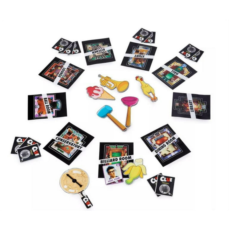 Clue Board Game Pieces