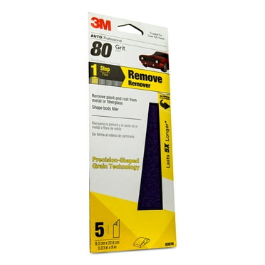 3M Wetordry Sandpaper, 32040, 320 Grit, 9 inch x 11 inch, 5 Pack ...