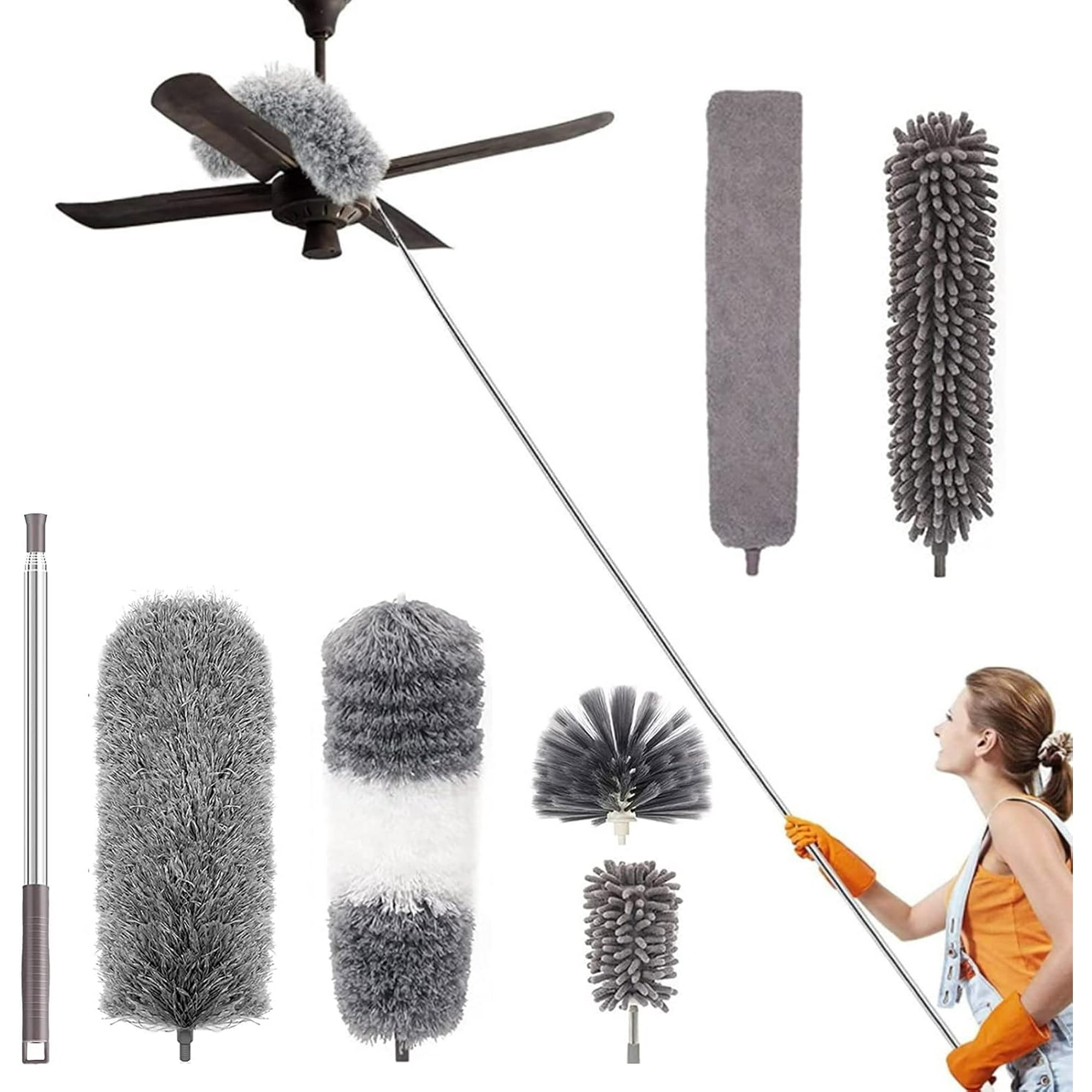 Click here for Nieqiuyun Telescopic Duster 7pcs Microfiber Cleani... prices