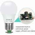 IYFFDFE-E26 LED Light Bulbs 3W 12V-60V AC/DC Low Voltage Warm White ...