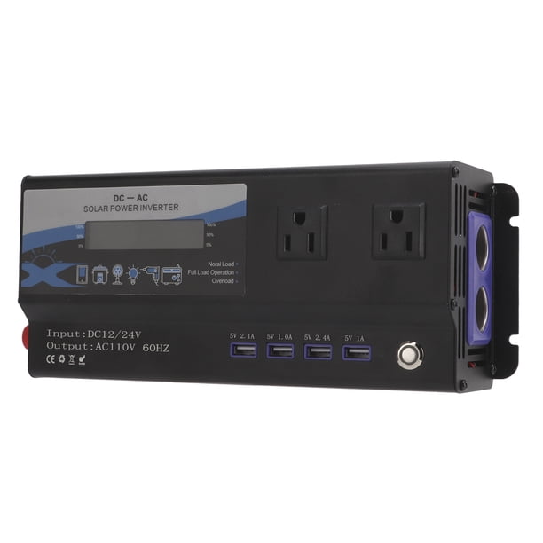 Power Inverter,Car Power Inverter Rated Sine Wave Inverter W Power ...