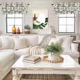 Kitchen Cafe Valance Curtain for Small Windows,Farmhouse Blossom Flower ...
