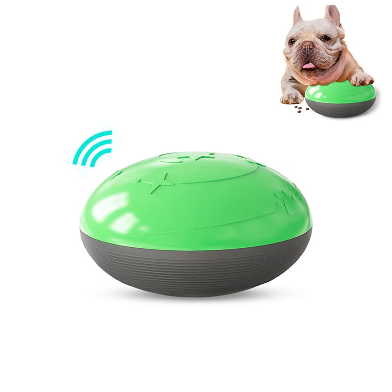 Dog Chew Toy Food leaking Ball Vibration Sound Toy Slow food dispenser ...
