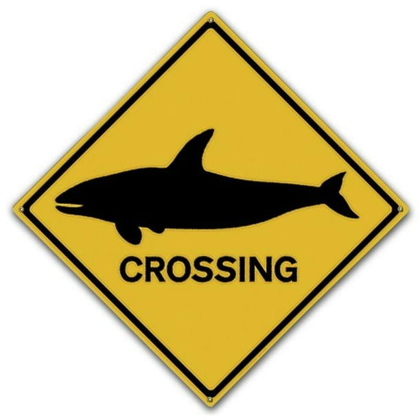 Mark Ashley LS2464M1212-MA Orca Crossing, Classic Metal Sign - Walmart.com