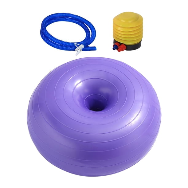 Extra Thick Yoga Ball Exercise Ball, Donut Fitness Ball , Stability ...