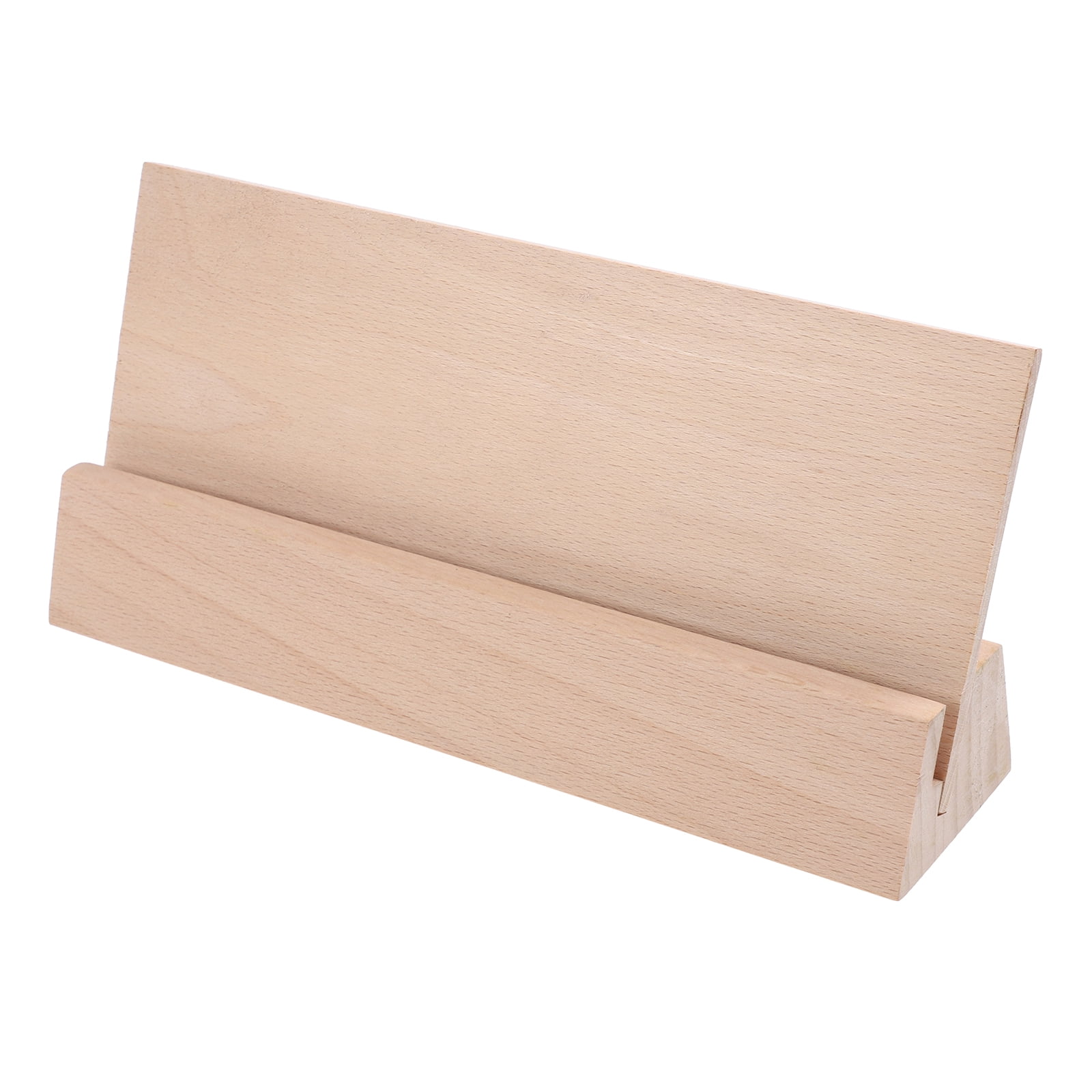 1pc Wooden Base Wooden Desk Calendar Base Wood Base Solid Wood Postcard ...