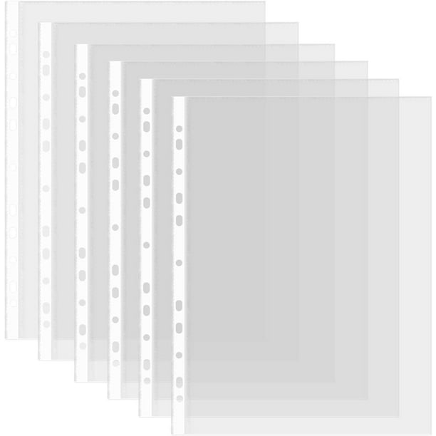 Protectors 8.5 x 11 Clear Plastic Sheet Protectors, Top Loading / 3 ...