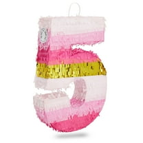 Number 0 Pinata, Pink and Gold for Girls 10th Birthday Party ...