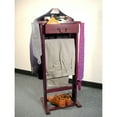 Vl16188 Mission Wardrobe Valet in Dark Walnut Finish, Solid Wood ...
