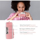 Dragon Touch Instant Print Camera for Kids, Zero Ink Toy Camera with ...