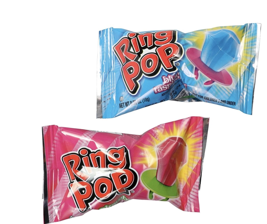 Buy Ring Pops Assorted Flavors,Individually Wrapped Finger Lollipops ...