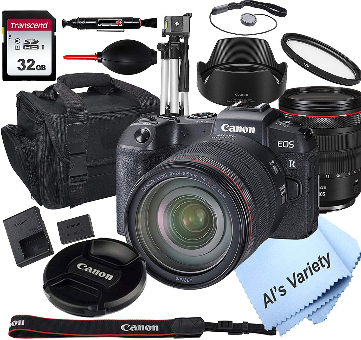 Canon EOS RP Mirrorless Digital Camera with RF 24-105mm f/4L is USM ...