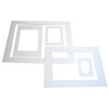 Pacon Pre-Cut Mat Frames for Photo/Art, 12 Mats/ 5 Asst Sizes, 60/Pack ...