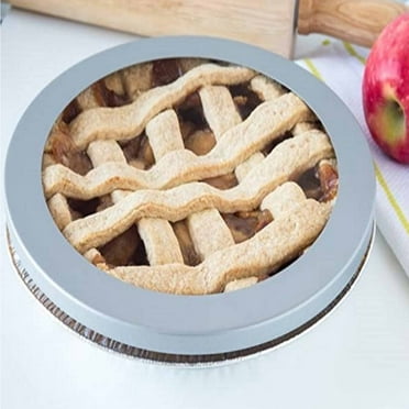 LATA Pie Crust Shield Adjustable Silicone Pizza Ring Reusable Baking ...