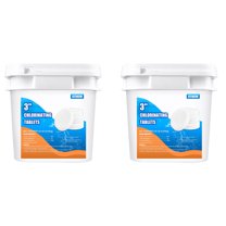 Super Chlorine Tabs, 3-Inch, 8-Lbs. - Long Lasting Pool Sanitizer and ...