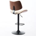 Walnut Bentwood Design | 360° Rotation Function | Comfort - focused Bar ...