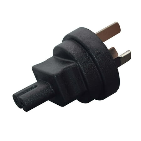 IEC C14 to C7 Power Adapter, 10A/250V AU to IEC320 C7 Conversion Plug ...