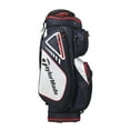 TaylorMade Select ST Cart Golf Bag, Navy White Red, 14-Way Top, 7 ...