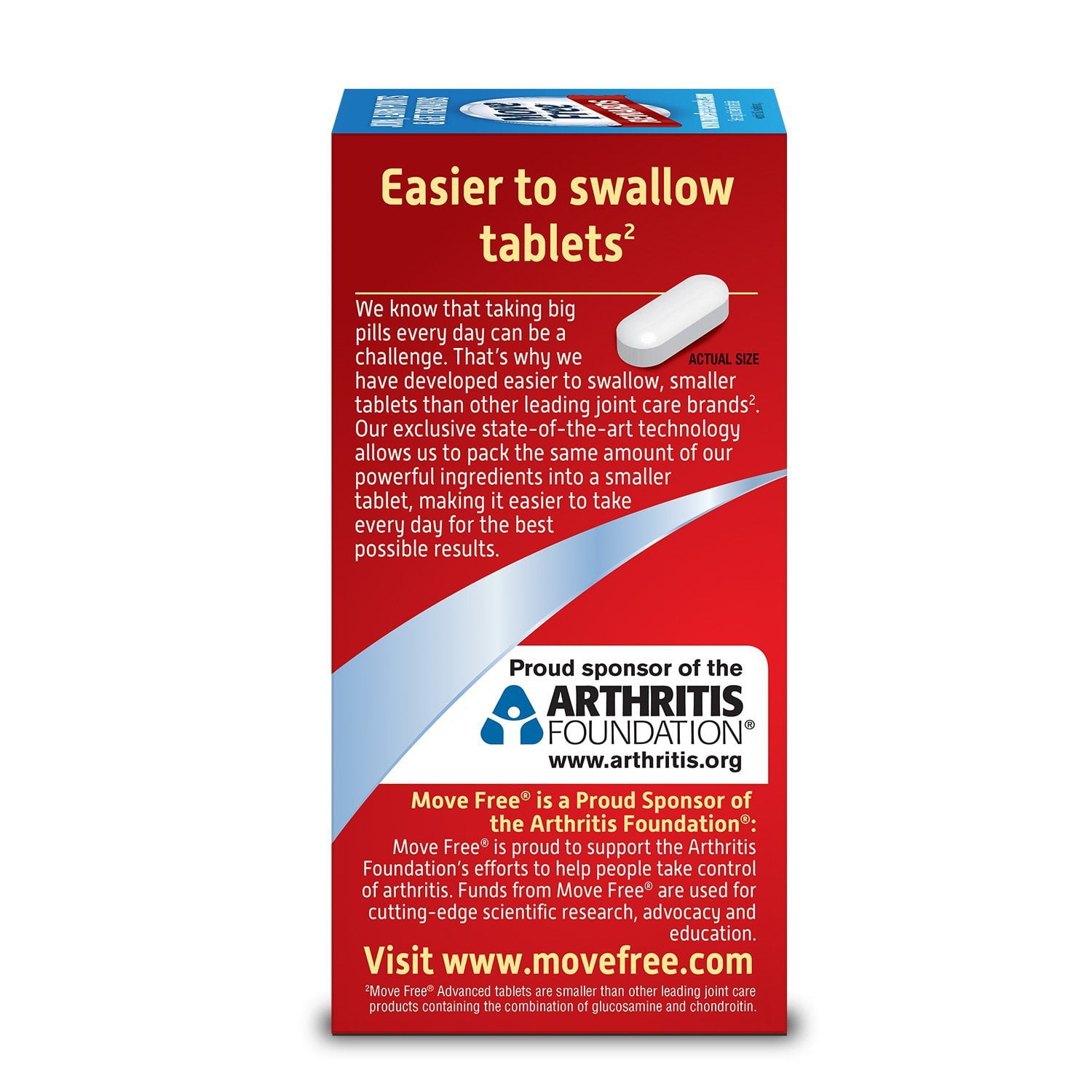 Move Free Advanced Plus MSM and Vitamin D3, 80 tablets – Joint Health ...