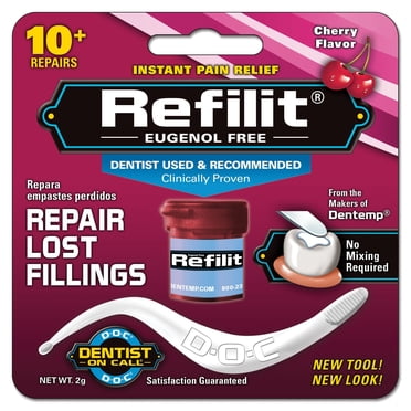 Dentemp Maximum Strength Loose Cap & Lost Filling Repair, 14+ Repairs ...