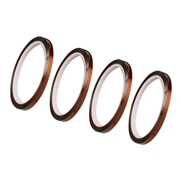 Cinta adhesiva térmica, 4 rollos de cintas térmicas de 0,5 cm x 33 m ...