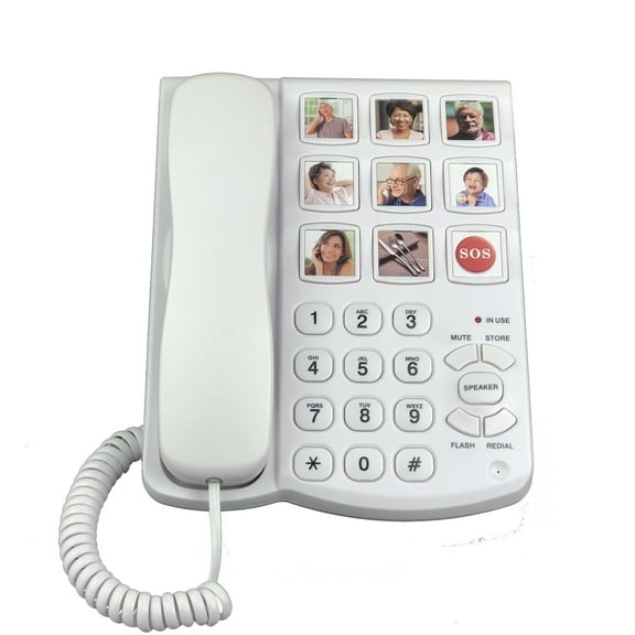 VTech Amplified Cordless Digital Phone with Big Buttons & Display ...