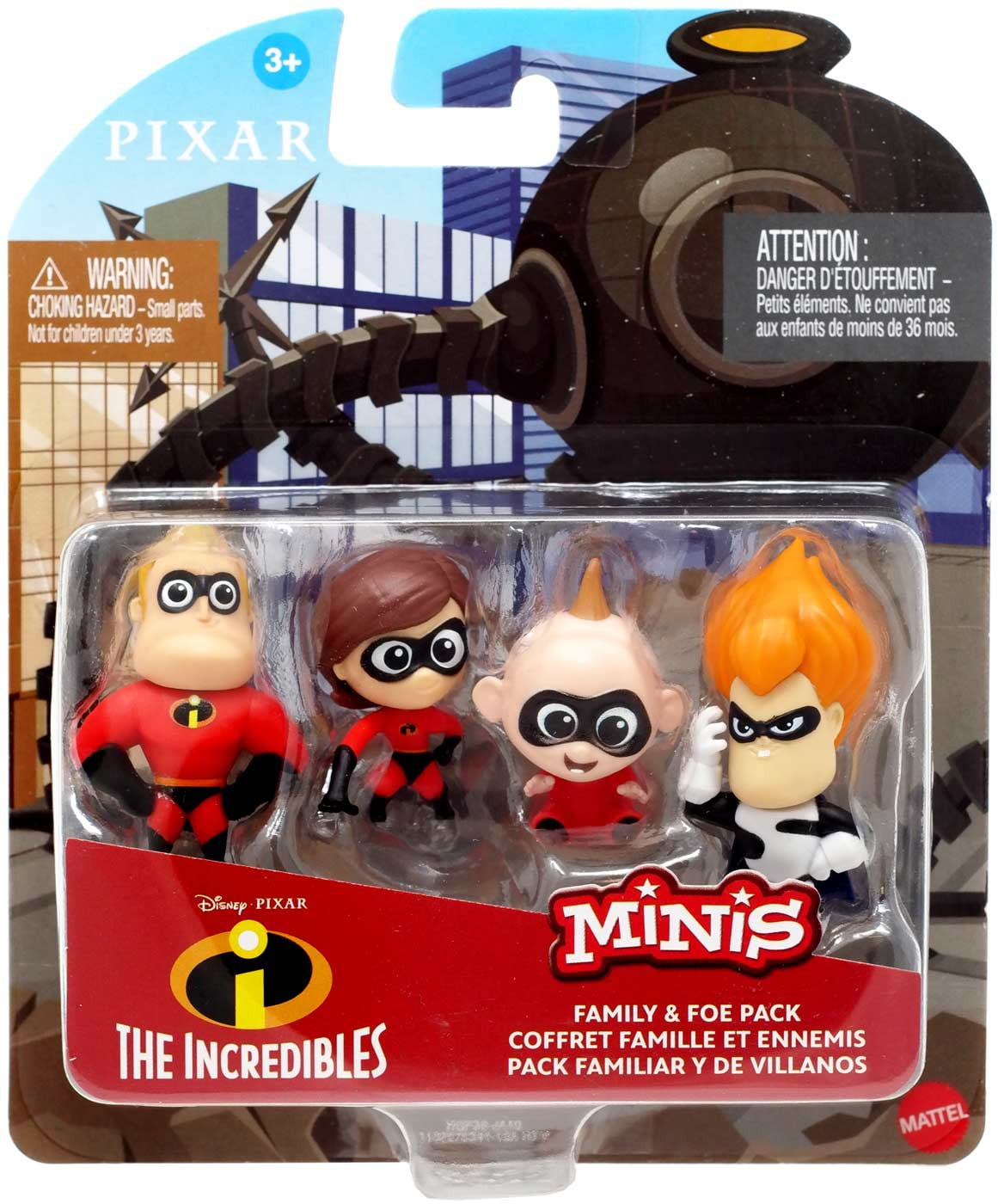 Disney / Pixar Minis Family & Foe Pack - Walmart.com