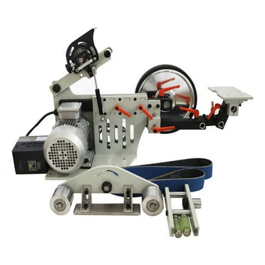 INTBUYING Belt Sander Industrial Grade 72-82in Sand Belt Machine with ...