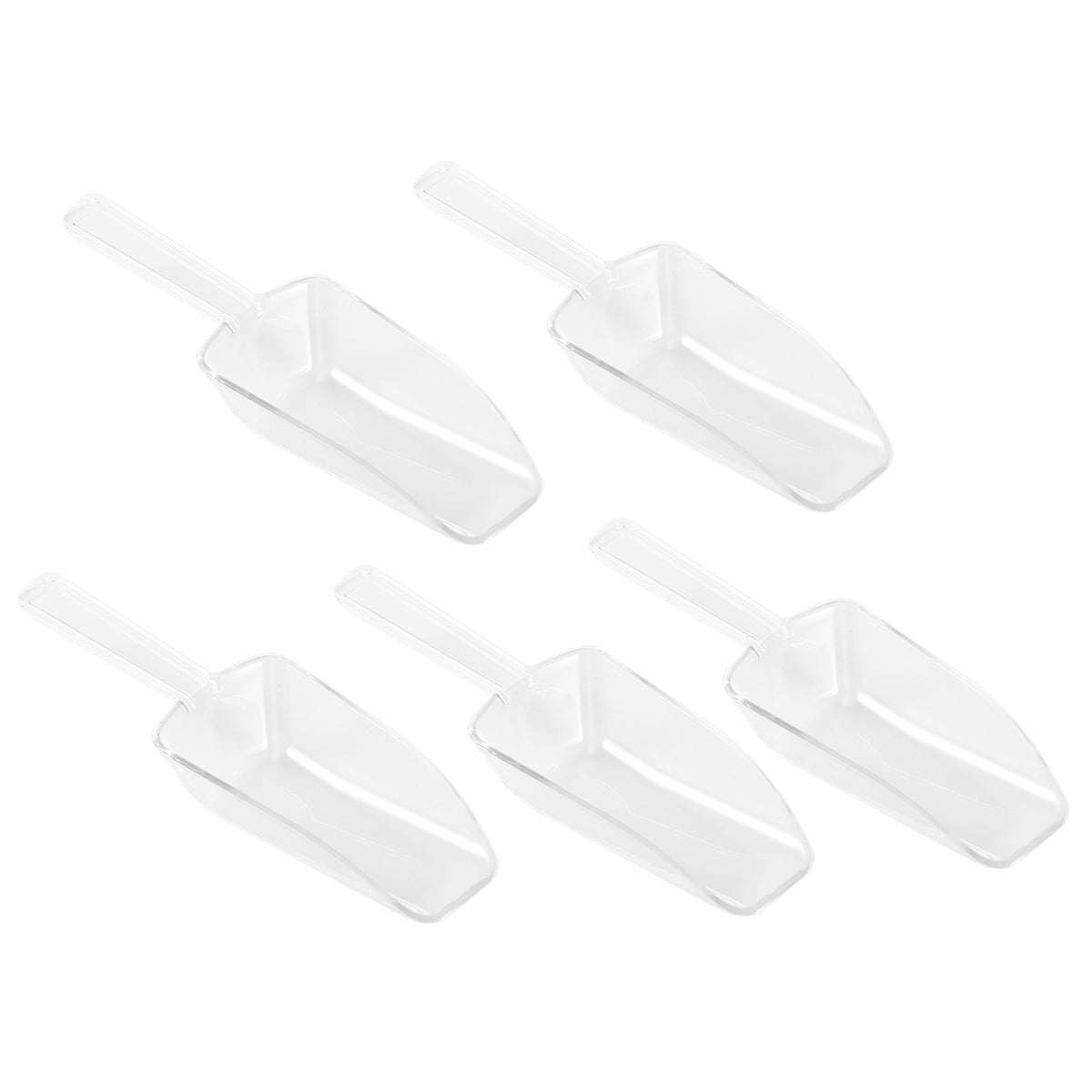 Click here for Alvinma 5pcs Mini Clear Plastic Ice Scoop Scoopers... prices