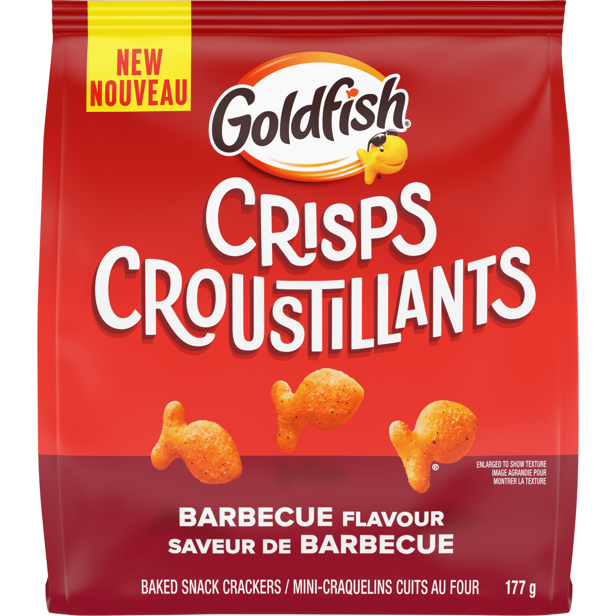 Goldfish® CRISPS Barbecue Baked Snack Crackers 177g bag, 177g - Walmart.ca