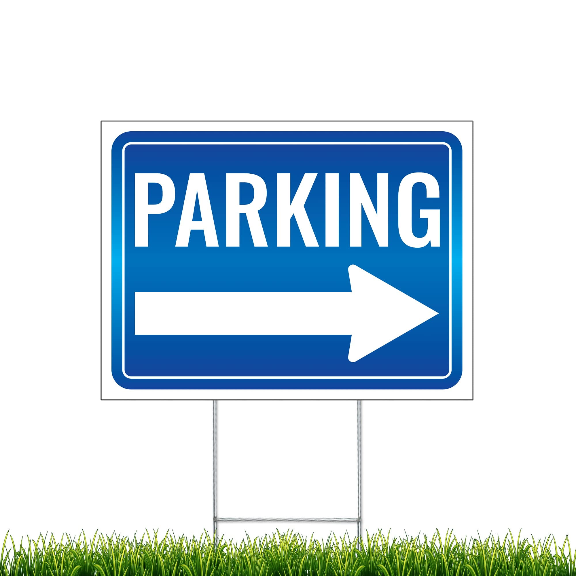 NEXT LEVEL SIGNS | Parking Yard Signs 1-Pack | 24 W x 18 H Inches ...