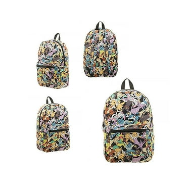 Free Shipping! Pokemon Backpack Eevee Evolutions Laptop School Travel ...
