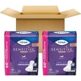 TENA Incontinence Pads, Overnight Absorbency, Extra Coverage, Bladder Leak Protection for Women ...
