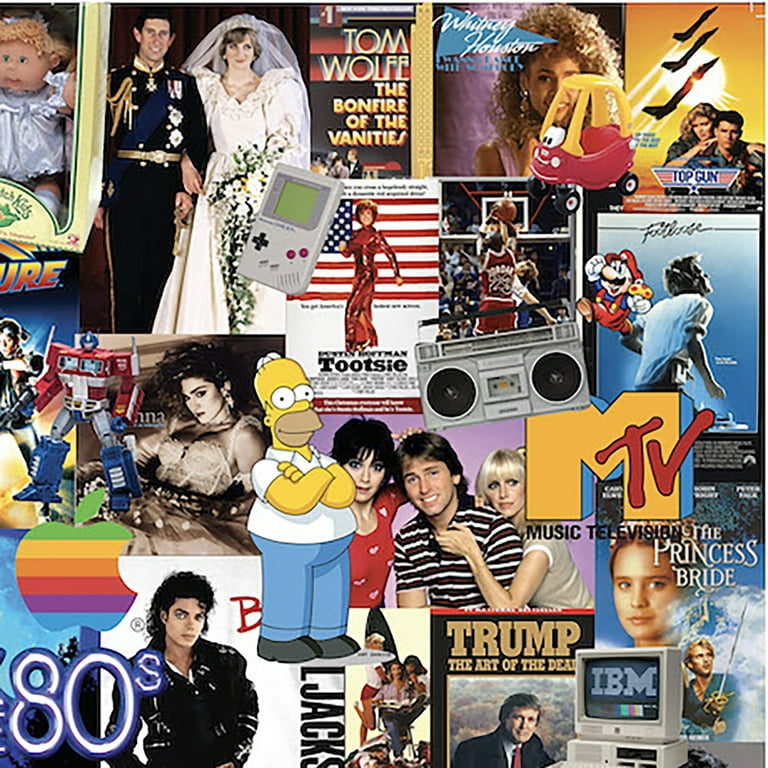 1980s Collage