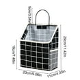 CREATITOY 1 Pc Wall-Mounted Fabric Storage Bag - Dorm Home Door Back ...