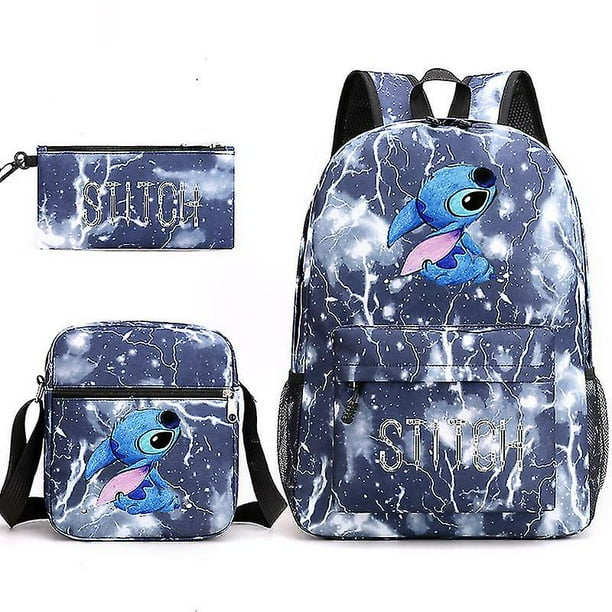 Lilo & Stitch Stitch Backpack Three-piece Set School Bag - Walmart.ca