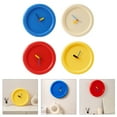 Contemporary Bubble Clock with Cream Designs Quiet Movement Wall Table ...