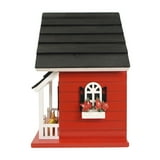 Hen House Birdhouse - Red - Walmart.com