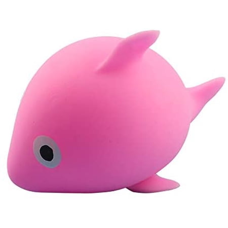 Glow in The Dark Push Bubble Fidget Dolphins Shaped Stress Ball ...
