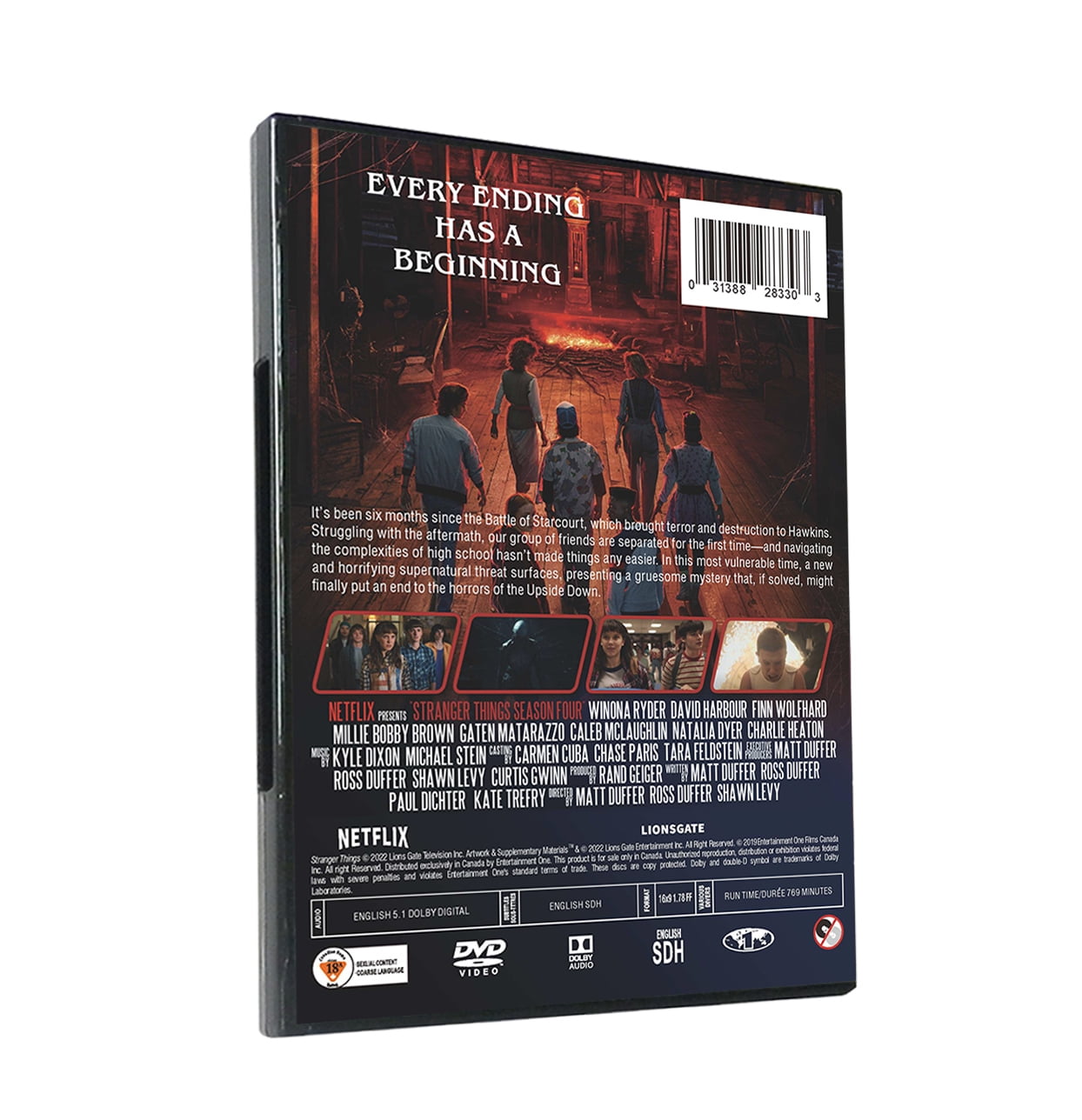 Buy STRANGER THINGS: The Complete Series Seasons 1-4 Box Set New Free ...