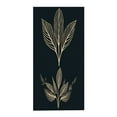 Elegant Golden Botanical Pattern Beach & Pool Towel - Stylish Travel ...